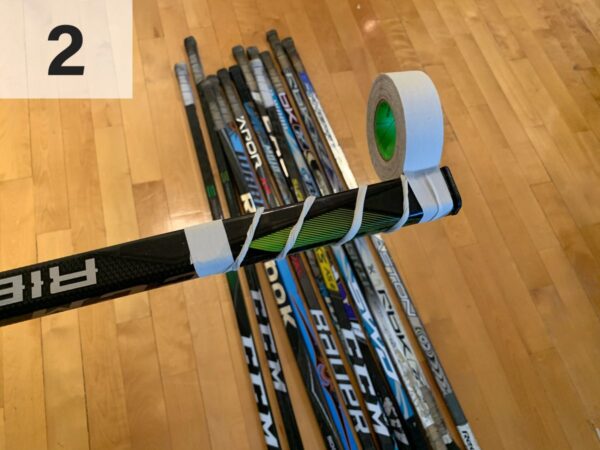 How to Tape a Hockey Stick (Blade & Handle) - Gaimday