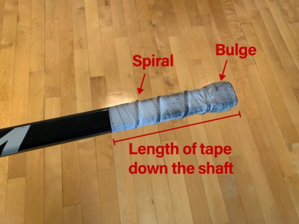 How to Tape a Hockey Stick (Blade & Handle) - Gaimday